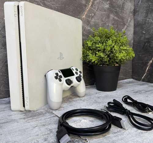 Sony playstation 4 slim 500gb белая