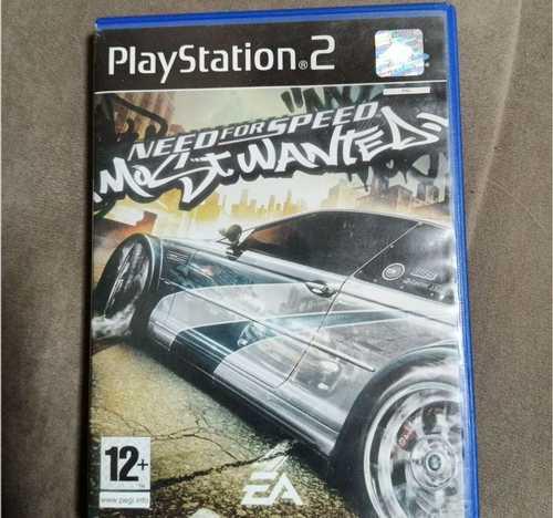 Диск NFS most wanted ps2