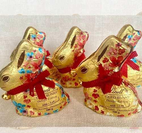 Шоколадный кролик Lindt Gold Bunny