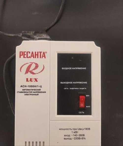 Стабилизатор напряжения Ресанта
