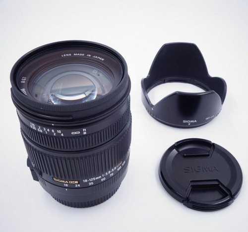 Sigma AF 18-125mm f/3.8-5.6 DC OS HSM Canon EF-S