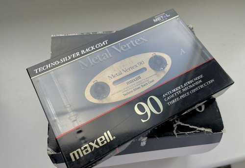Аудиокассета Maxell Metal Vertex 90, TDK MA-XG