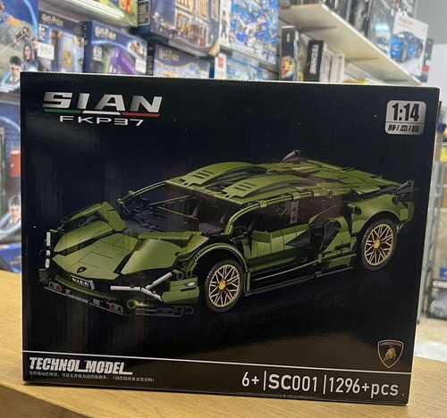 Конструктор lamborghini sian sc001 1296