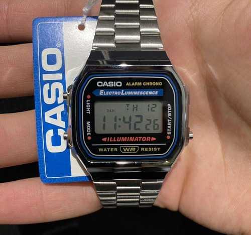 Наручные часы Casio A168WA-1WDF