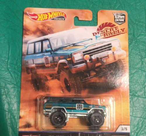 Hot wheels premium '88 Jeep Grand Wagoneer