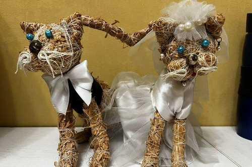 Статуэтка свадебные котики