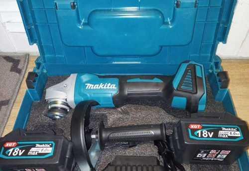 Аккумуляторная болгарка makita 18v(безщеточная)