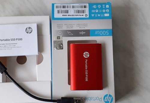 Внешний накопитель HP Portable SSD P500 (500 GB)
