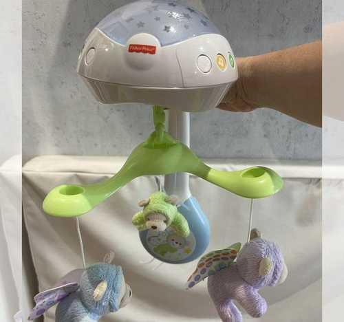 Мобиль на кроватку fisher price с пультом