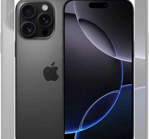Смартфон Apple iPhone 16 Pro Max 512Gb, A3297, черный титан
