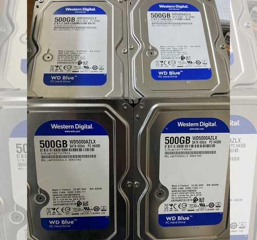 Жесткие диски WD Blue 500GB (2020 года) идеал