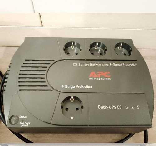 Ибп APC back ups es 525 не рабочий