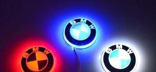 Эмблема светодиодная BMW