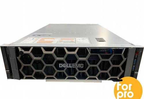 Сервер dell R940 8SFF 4x6162Plat 1024GB, H730p