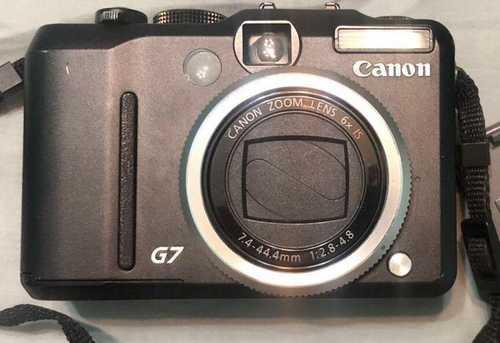 Фотоаппарат canon power shot g7