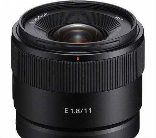 Sony E 11mm f/1.8 новый