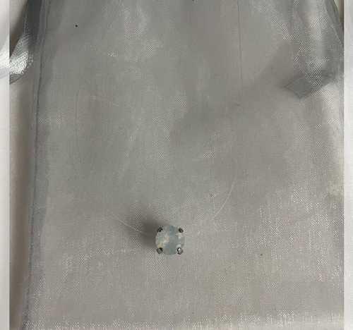 Подвеска с камнем swarovski