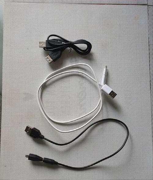Кабели USB-USB, USB-Lightning, USB- micro
