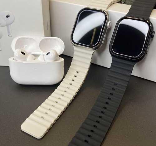 Apple Watch 9 и AirPods Pro 2 (гарантия/доставка)