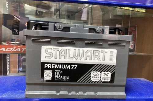 Аккумулятор 77 Аком Stalwart Premium на Дастер