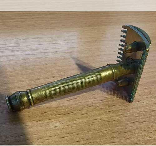 Витражная бритва Gillette Single Ring Old Type