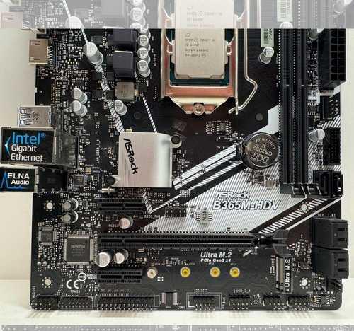 Комплект ASRock B365M-HDV   Intel Core i5-9400F