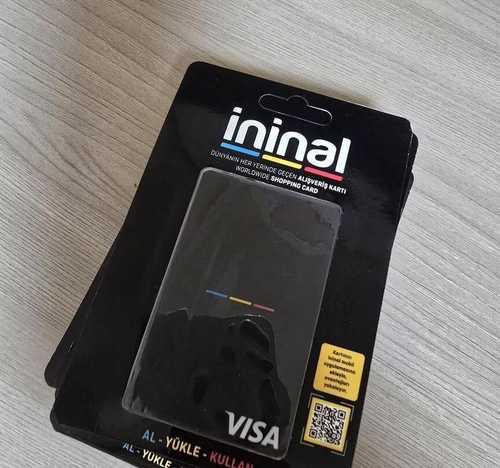 Пластиковая карта Ininal