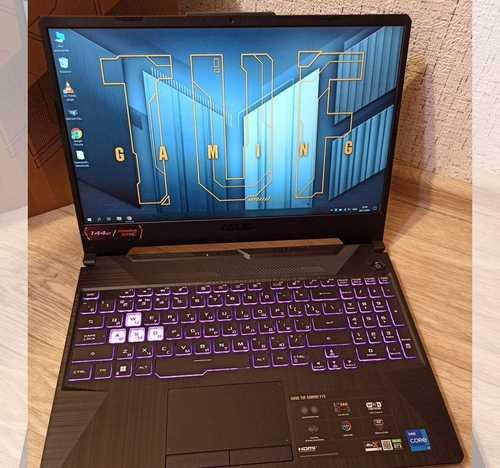 Asus TUF core i7 11800\16GB\512SSD\RTX3050ti\144Hz