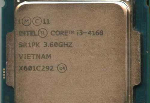 Процессор Intel Core i3-4160 3.6 Ghz Socket 1150