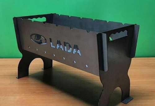 Мангал разборный лог "LADA" S1,5 мм (5 кг)