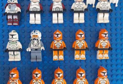Минифигурки Lego Star Wars. Клоны 1-й фазы брони