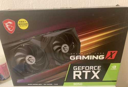 Видеокарта Msi GeForce RTX 3050 Gaming X