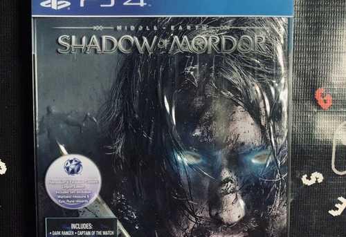 Shadow of mordor steelbook edition ps4