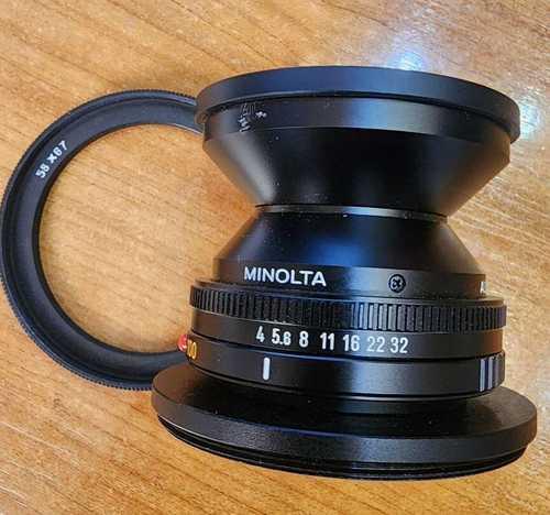 Объектив Minolta 100mm f4 Bellows Macro. Fuji GFX