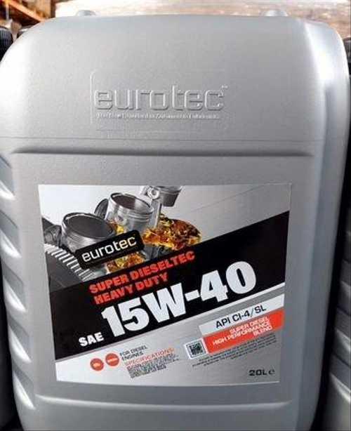 Eurotec super dieseltec heavy duty 15W40