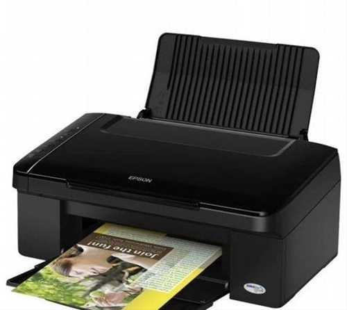 Принтер сканер Epson Stylus TX117 струйный