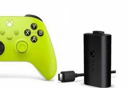 Геймпад Xbox Series S X + адаптер + аккумулятор