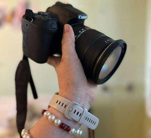 Фотоаппарат Canon 250d, аксессуары, объектив