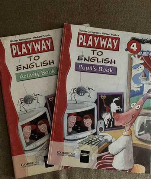Комплект учебников Playway to English 4