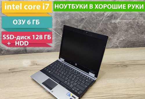 Ноутбук HP / 12" / Intel Core i7 / SSD