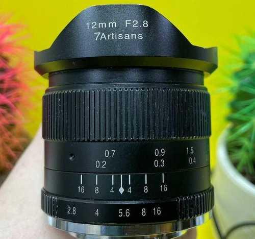 7artisans 12mm f2.8 x-mount