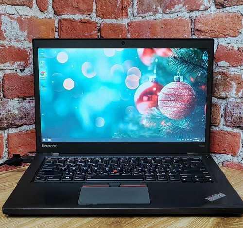 Тонкий ноутбук Lenovo Core i5 5300U/8Gb/SSD/14"