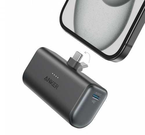 Anker Nano Power Bank 22.5W Type-C A1653 Чёрный