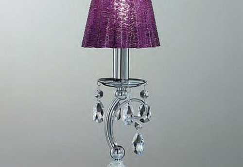 Лампа настольная IDL Rossella 301/1L Chrome purple