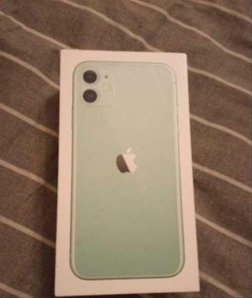 Коробка от Телефона iPhone11, green