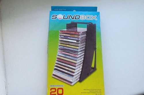 Новая стойка для 20 дисков CD/DVD SoundBox CD-20TR