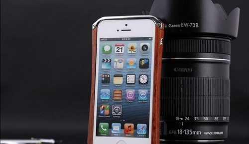 Бампер Element Case Ronin на iPhone 5/5S/SE Серебр