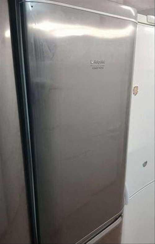 Холодильник hotpoint ariston серый 185см