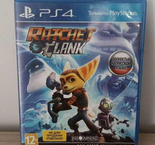 Диск на ps4 Ratchet vs Clank