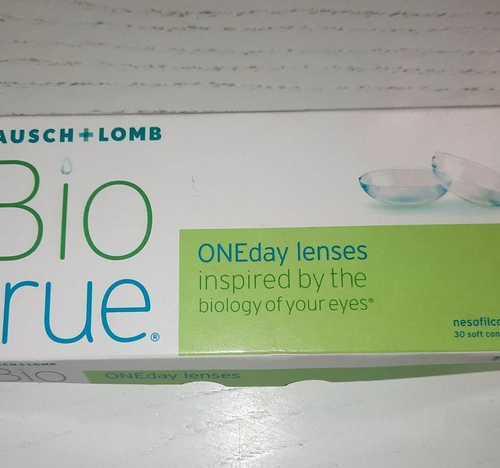Линзы Bio true -1,75